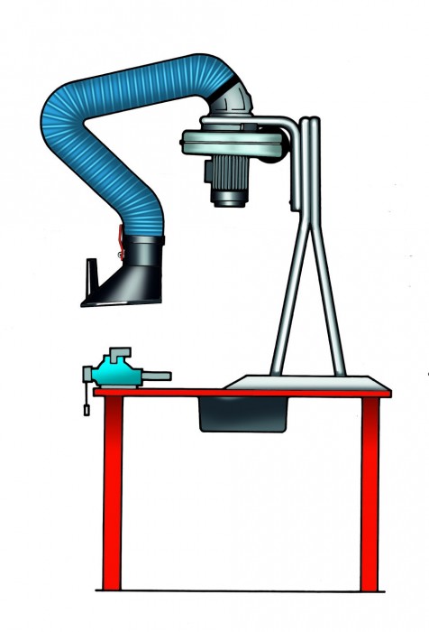 Nederman Fume Extractor Fan - N24 - MigAnglia Welding Equipment