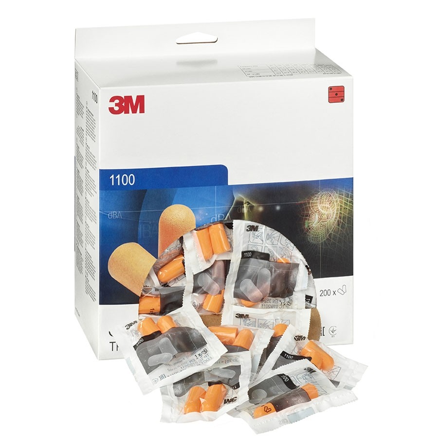 3M™ Earplugs, Uncorded, 1100 - MigAnglia Welding Equipment