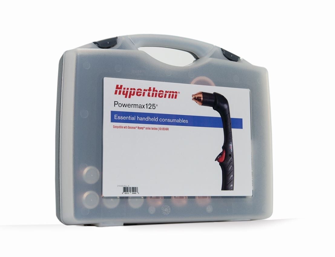 Hypertherm Powermax 125 Plasma Cutter Torch Consumable Spares Kit ...