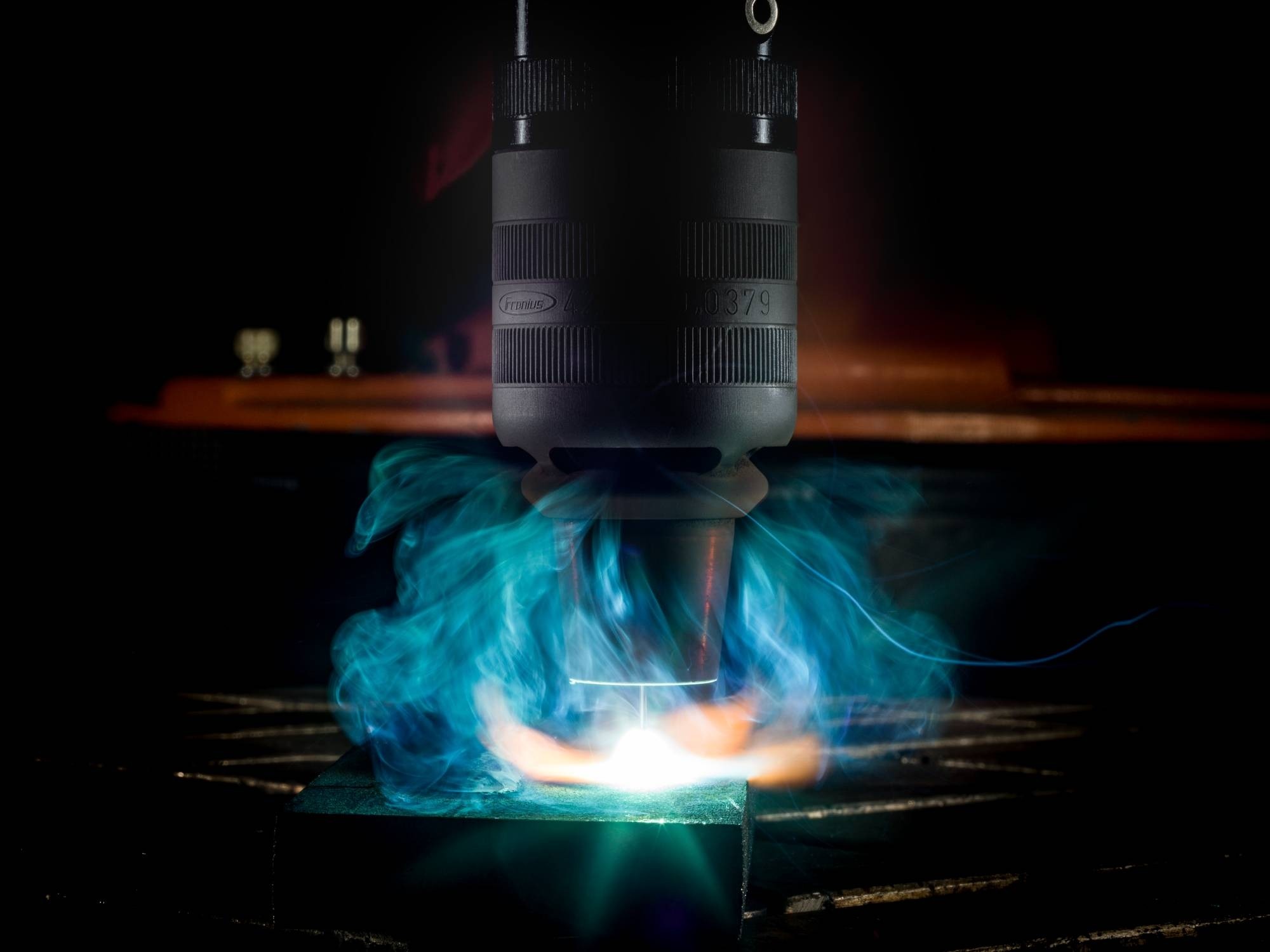 Fronius MTG 320i Exento 4.5m Fume Torch