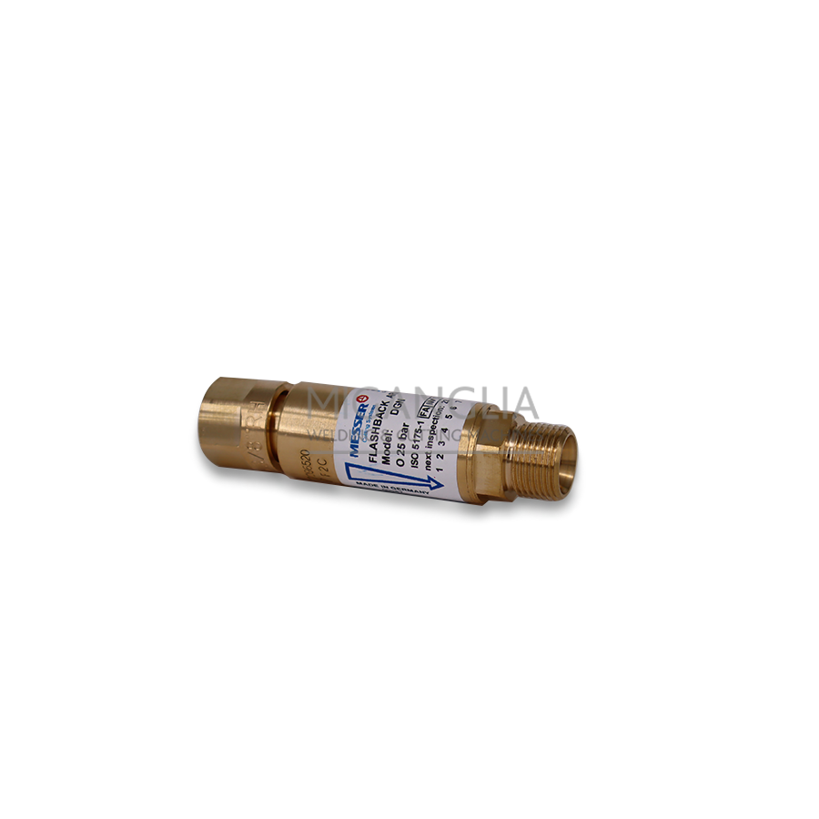 DGN FLASHBACK G3/8 LH OXY 0463387 - MigAnglia Welding Equipment