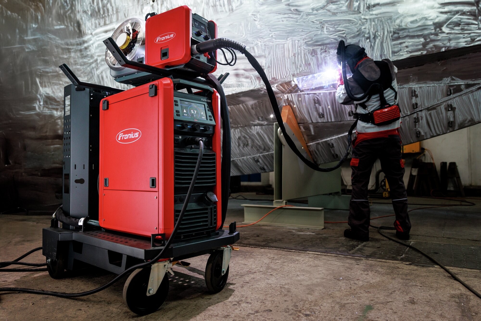 FRONIUS FORTIS 320A XT SPLIT - GASCOOLED - MigAnglia Welding Equipment