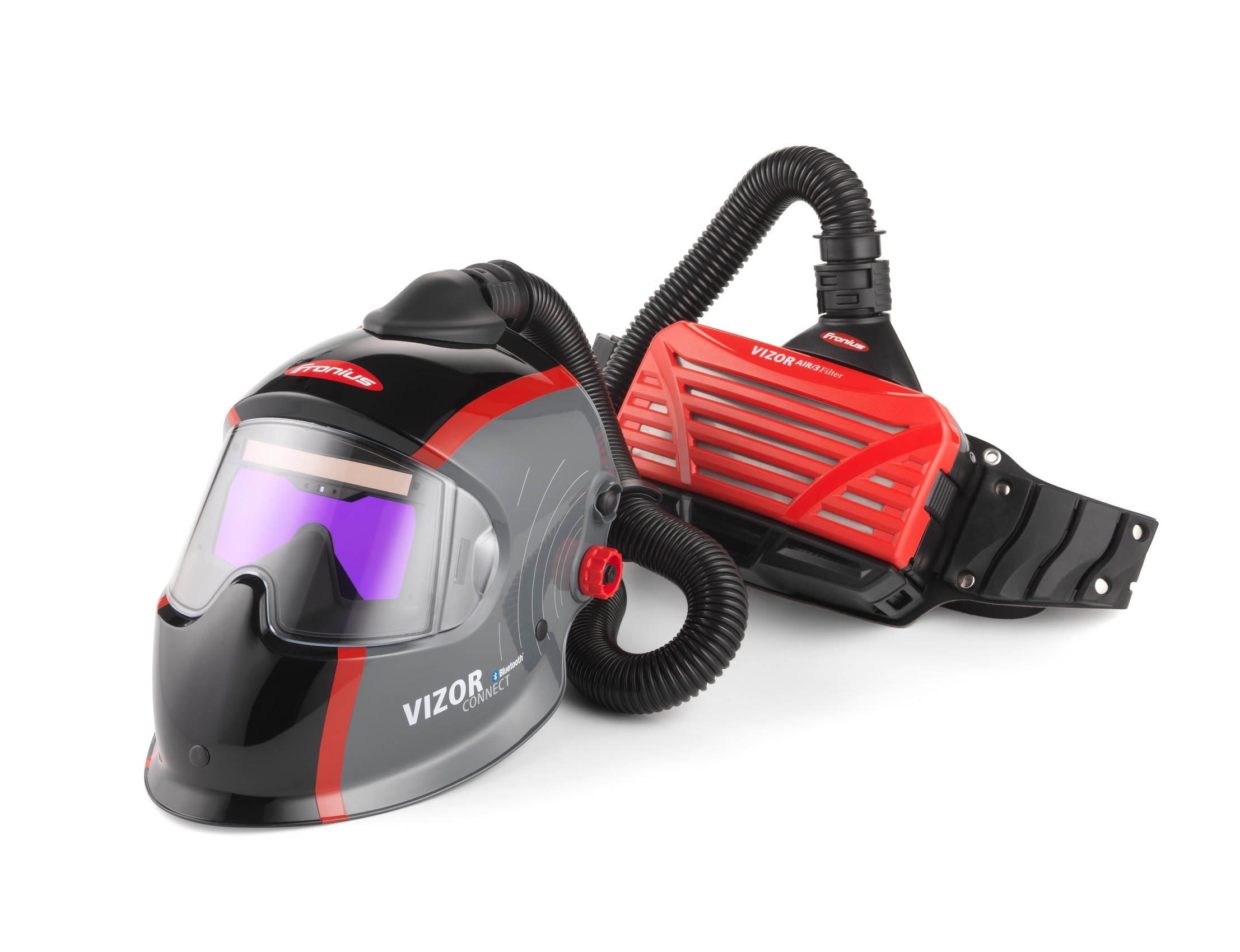 Fronius Vizor AIR/3 Ergo Connect Air Fed Welding Headshield - MigAnglia ...